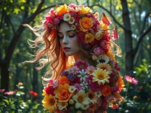 Blodeuwedd: The Tragic Tale of the Woman Made of Flowers